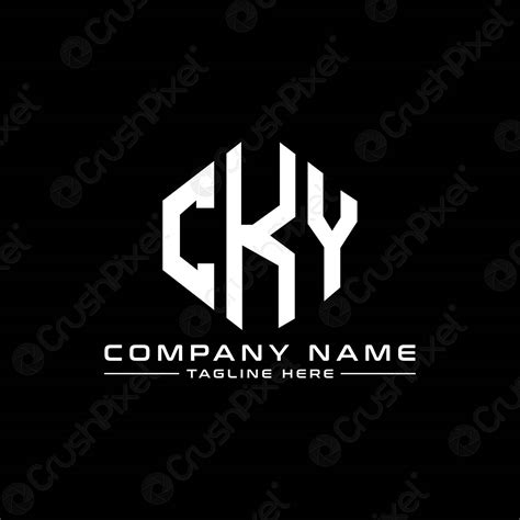 Cky Letter Logo Design With Polygon Shape Cky Polygon And Stock Vector 6025174 Crushpixel