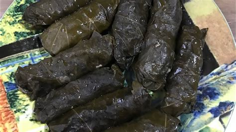 Долма с виноградными листьями Տոլմա խաղողի տերևով Youtube