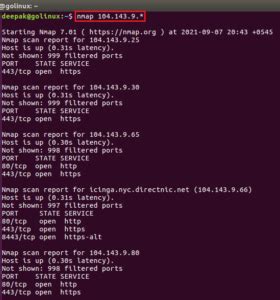 Nmap Command Examples In Linux Cheat Sheet GoLinuxCloud