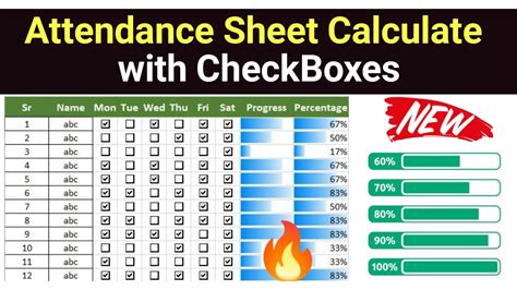 How To Create Progress Bar In Excel Excel Checkbox In Cell Youtube