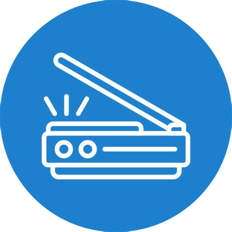 3d Scanner Free Electronics Icons