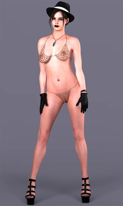 Rule 34 1girls 3d Bra Claire Redfield Claire Redfield Noir Female