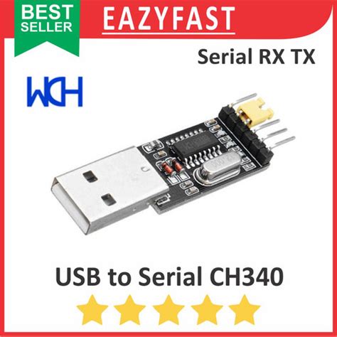 Jual Modul Usb To Serial Ttl Converter Ch340 Ch 340 Uart Rx Tx Adapter Arduino Rs232 Rs 232