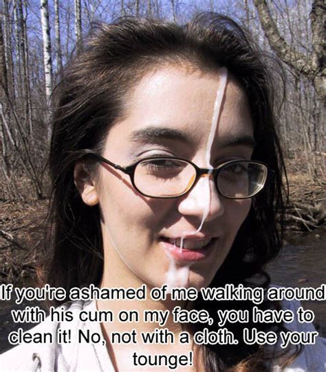 Public Cum Eating Cuckold Caption 4cucks