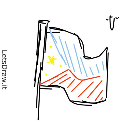 How To Draw Flag 4fxgjnbkg Png LetsDrawIt