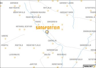 Sandfontein South Africa Map