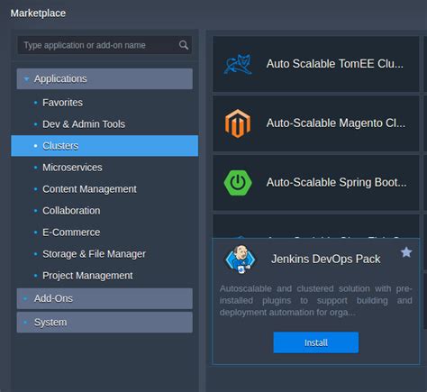Jenkins DevOps Pack Deployment On Cloudjiffy At One Click Cloudjiffy