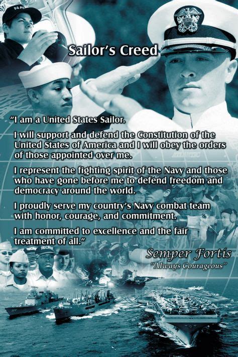 Shadow Box Uscg Creed Sailors Creed Wallpaper The Navy