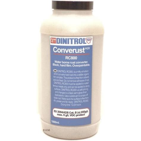 Dinitrol Rc800 Rust Converter 1lt From Esm Morris Minors Uk