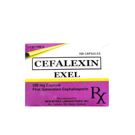 Exel Cefalexin Monohydrate 250mg Capsule 1s Price In The Philippines
