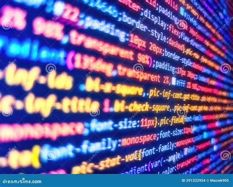 Future Technology Creation Process Digital Abstract Bits Data Stream