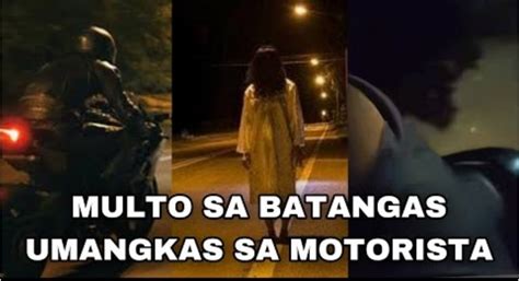 Pinoy Celebrity News Multo Sa Batangas Umangkas Sa Motorista