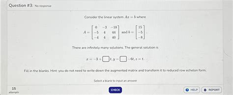 solved question 3 no responseconsider the linear system