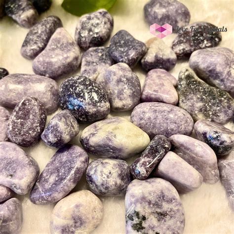 Lepidolite Lilac Tumbled India Love For Crystals Philippines