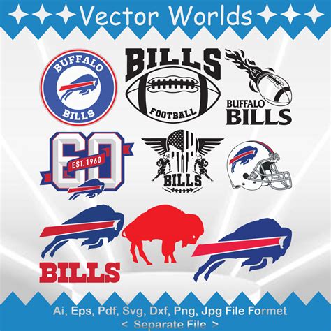 Buffalo Bills Logo Svg Vector Design Masterbundles