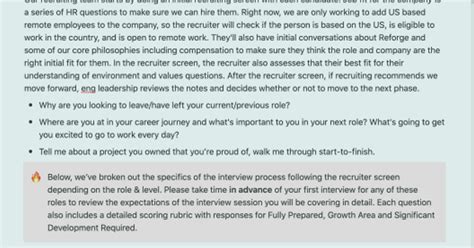 Software Engineer Interview Process At Reforge