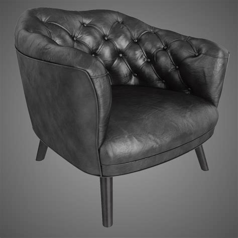 Arm Chair 3d Model Turbosquid 1233853