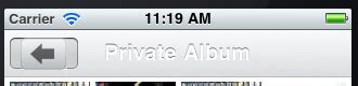 Objective C Custom UINavigationBar S BackButton Stack Overflow