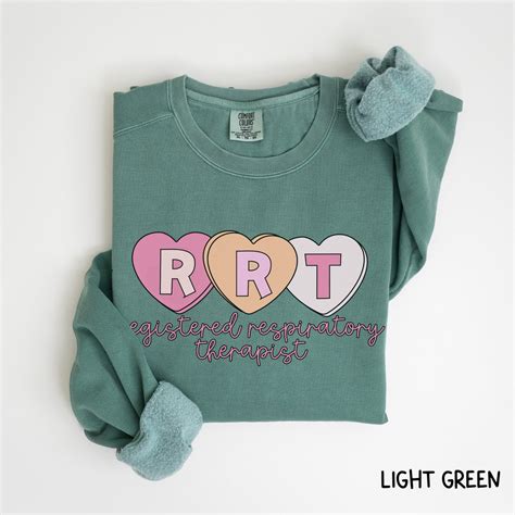 Respiratory Therapist Comfort Colors® Sweatshirt Rrt Crewneck