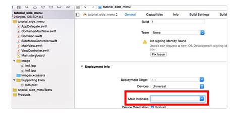 swift side menu tutorial how to create a custom side menu in ios
