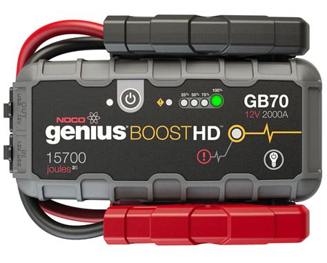 NOCO GB70 Boost HD 2000A UltraSafe Lithium Jump Starter