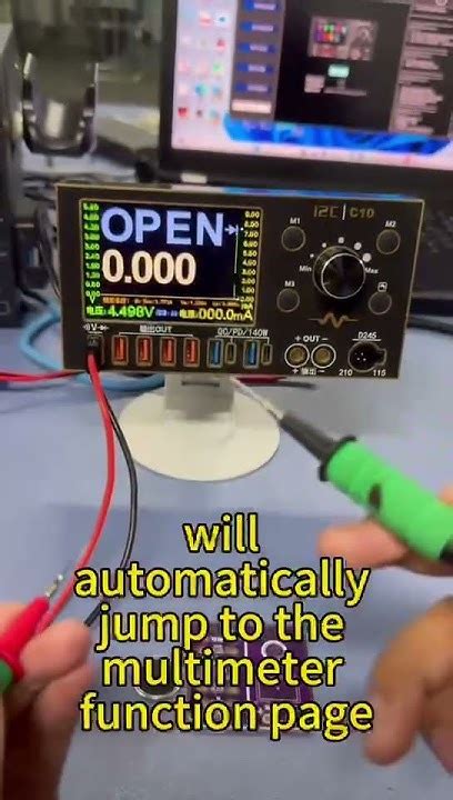 I2c C10 Ultra High Precision Digital Waveform Ammeter 0 36v Input I2c