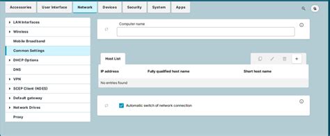 Common Settings Of The Network In Igel Os 12
