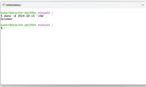 How To Get Month Name In Bash With Examples Collecting Wisdom