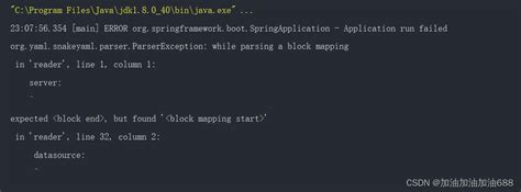 springboot启动报错 ERROR org springframework boot SpringApplication Application run failedorg