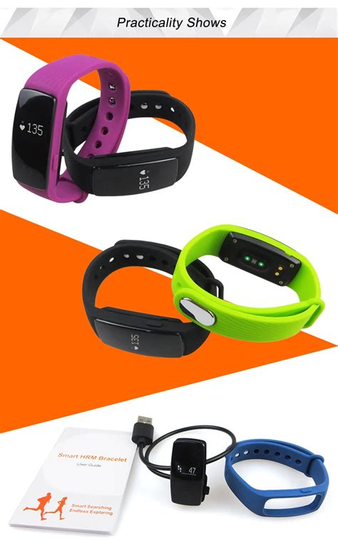 Smartch HearthRate Bluetooth Смарт-браслет монитор лучший Браслет ...