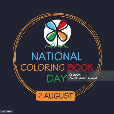 วันสมุดระบายสีแห่งชาติ ภาพประกอบสต็อก ดาวน์โหลดรูปภาพตอนนี้ Colouring Book Art Supply