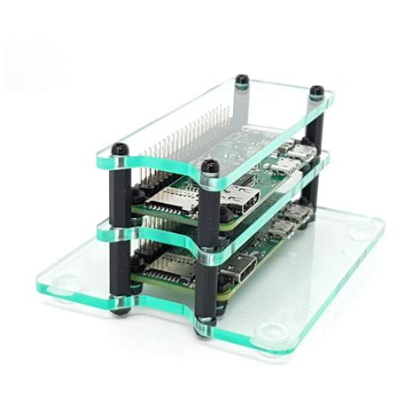 mini cluster case for raspberry pi zero the pi hut