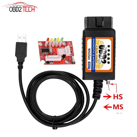 Diagnosis On Windows Only ELM OBD Scanner USB Scan Tool FORScan OBD Adapter ELMconfig For