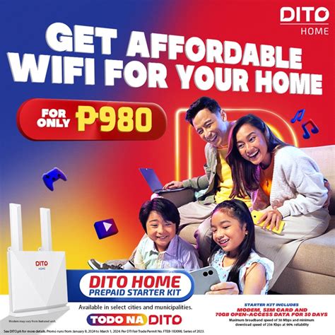 Dito Home Prepaid Starter Kit Orange Magazine