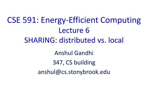 Anshul Gandhi 347 Cs Building Ppt Download