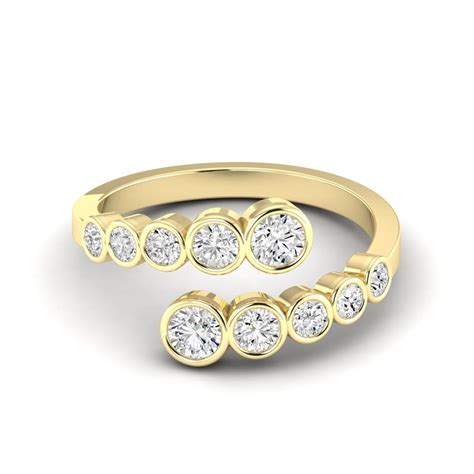 Everlee 100ct Lab Grown Diamond Bypass Ring Rollands Jewelers