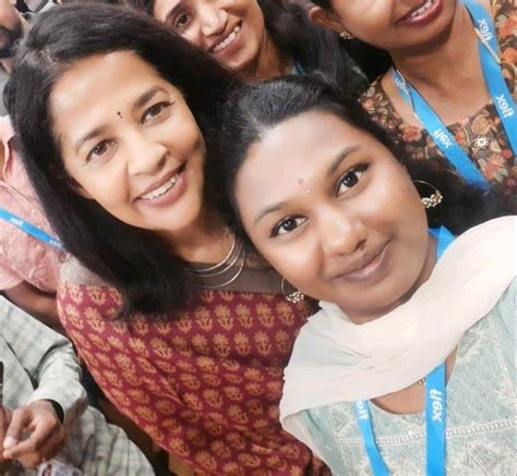 V Madhu Mithra On Linkedin Selfie With Most Powerful Women The Ceo Of Flex 💫revathi Advaithi