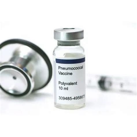 Polyvalent Pneumococcal Vaccine Packaging Size 10 Ml Vial Per Box