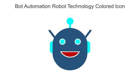 Bot Automation Robot Technology Colored Icon In Powerpoint Pptx Png And Editable Eps Format