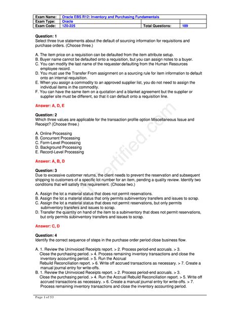 Fillable Online Oracle Ebs R12 Inventory And Purchasing Fundamentals