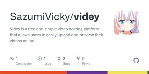 GitHub - SazumiVicky/videy: Videy is a free and simple video hosting ...