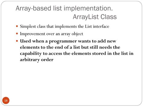 PPT Lists And The Collection Interface Review Inheritance Collections PowerPoint