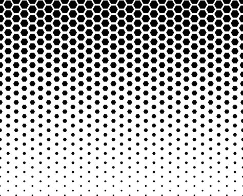Premium Vector Geometric Pattern Seamless In One Direction Halftone Optical Effect Long Fade