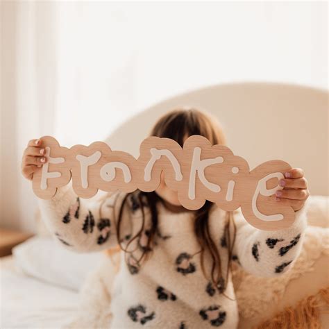 Make Your Own Name Custom Acrylic Name Blond Noir