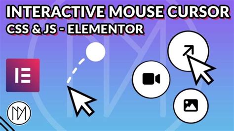 Interactive Mouse Cursor Tracker Cssjs And Elementor Tutorial
