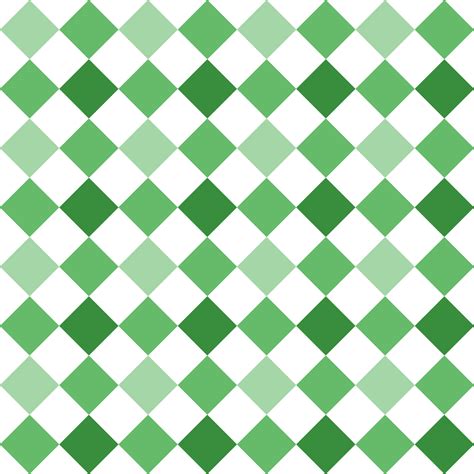 Light Green Checker Pattern Checker Seamless Pattern Vector Checker