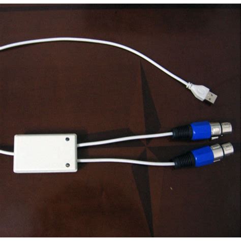 USB To DMX Interface Adapter DMX Controller Computer Software Satge Lighting Controller
