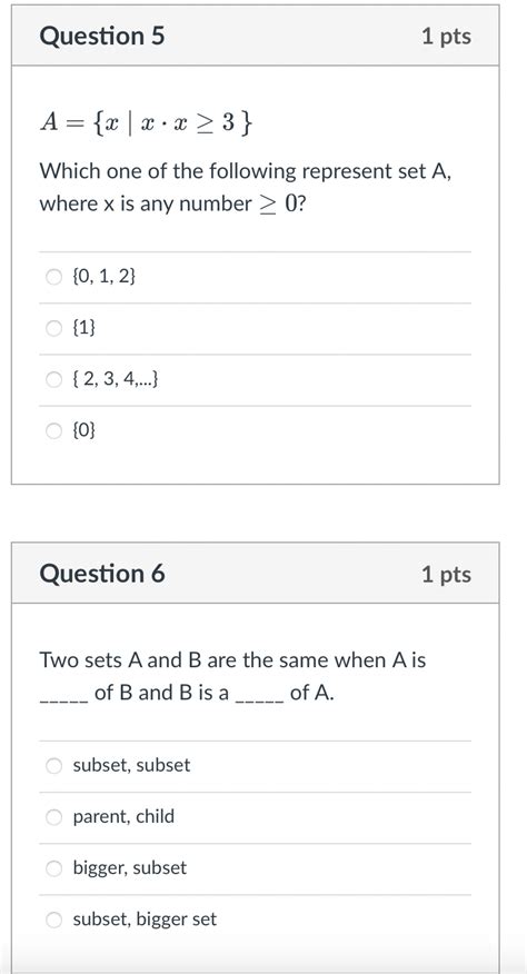 Solved A Xxx3 Which One Of The Following Represent Set Chegg Com