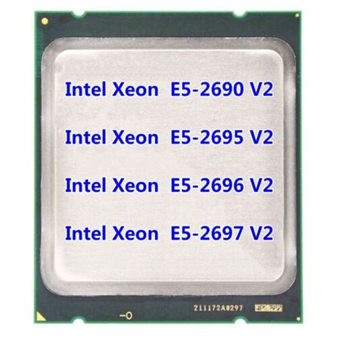 Intel Xeon E5 2690 V2 E5 2695 V2 E5 2696 V2 E5 2697 V2 Cpu Processor Tlc Lot Ebay