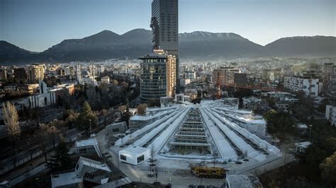 Albanias Tirana Pyramid Becomes A Symbol Of The Countrys Future The New York Times